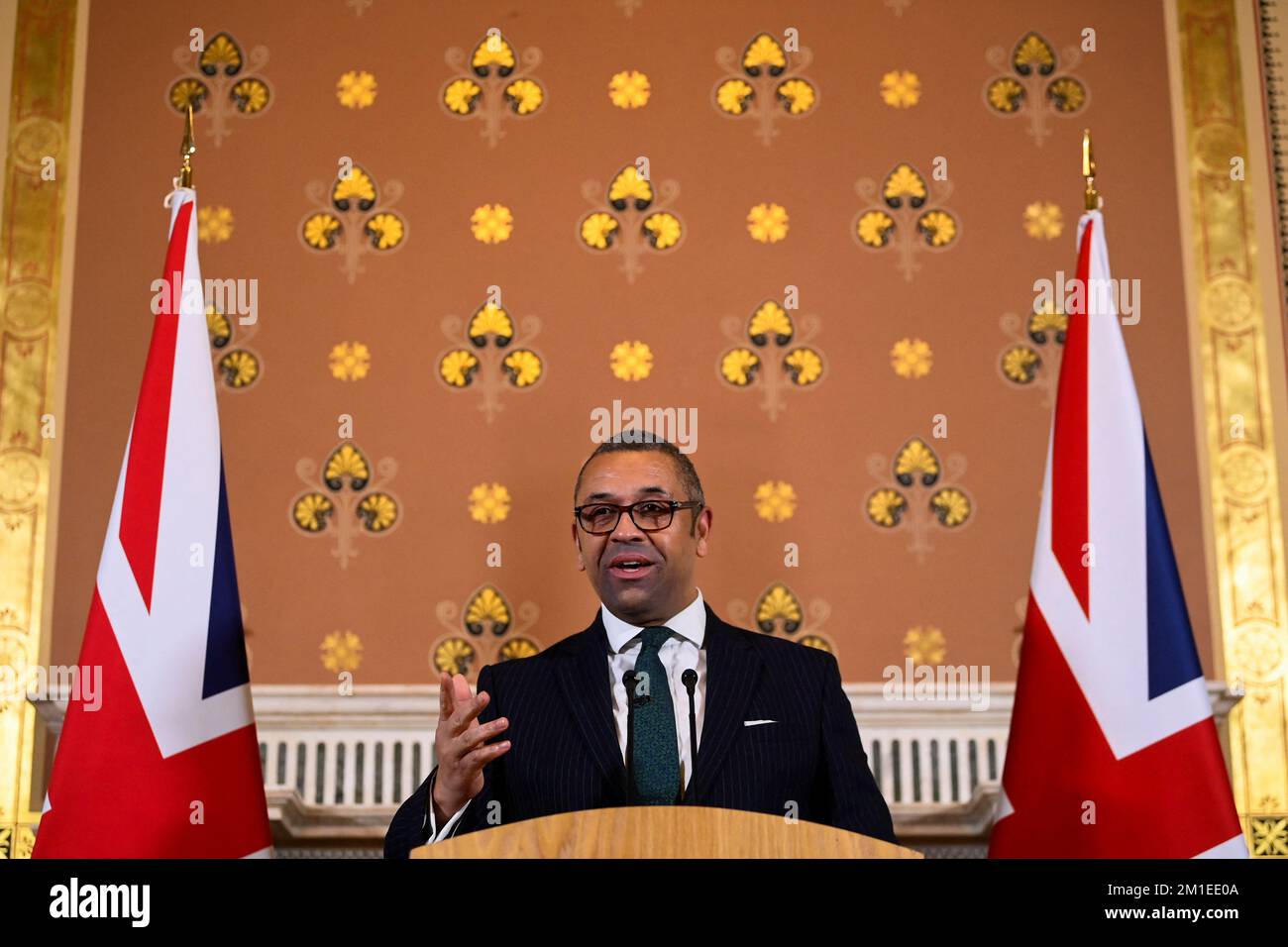 Foreign Secretary James Cleverly gives a keynote speech on the future ...