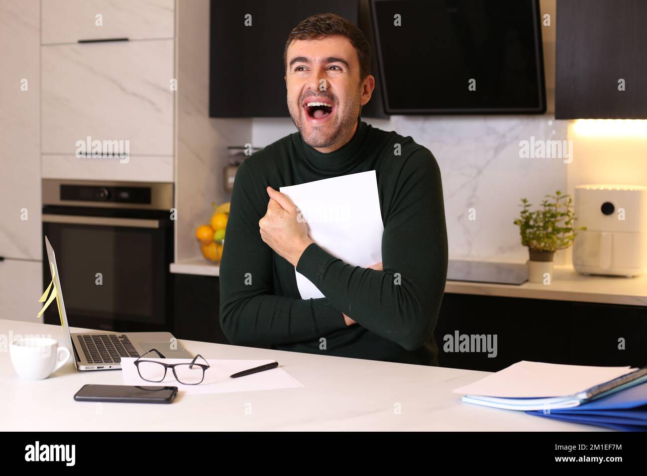 Review invoice hi-res stock photography and images - Alamy