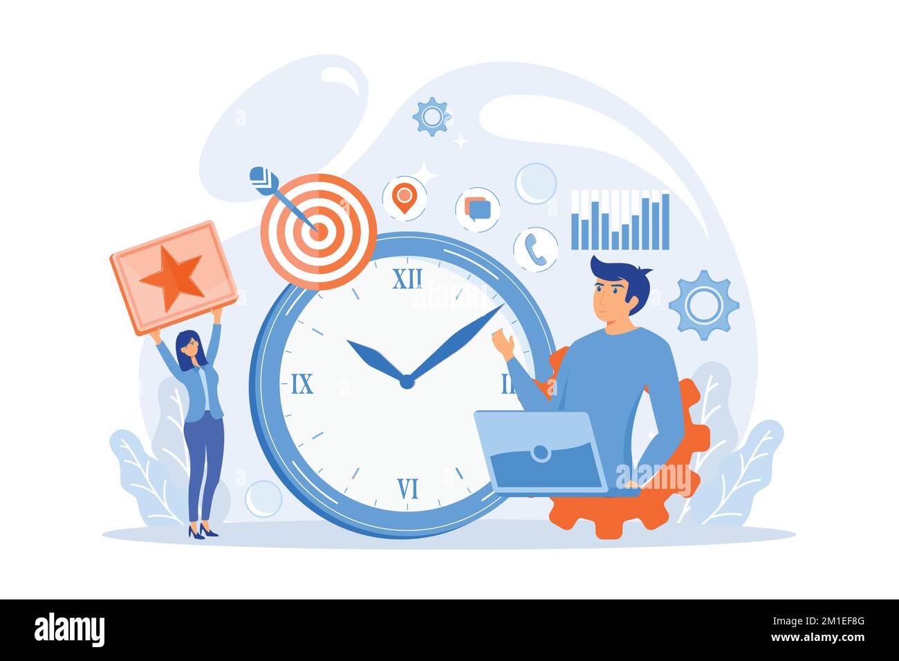 Goals accomplish Stock Vector Images - Alamy