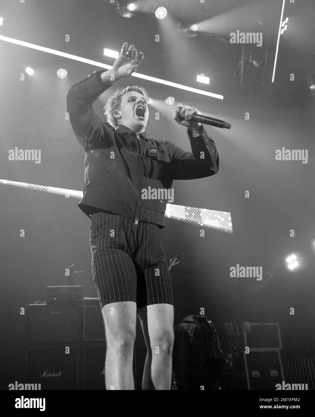 Inglewood forum Black and White Stock Photos & Images - Alamy