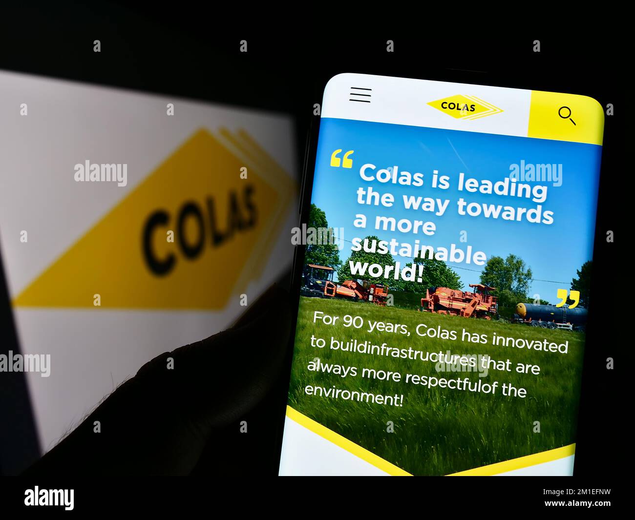 Colas rail logo hi-res stock photography and images - Alamy