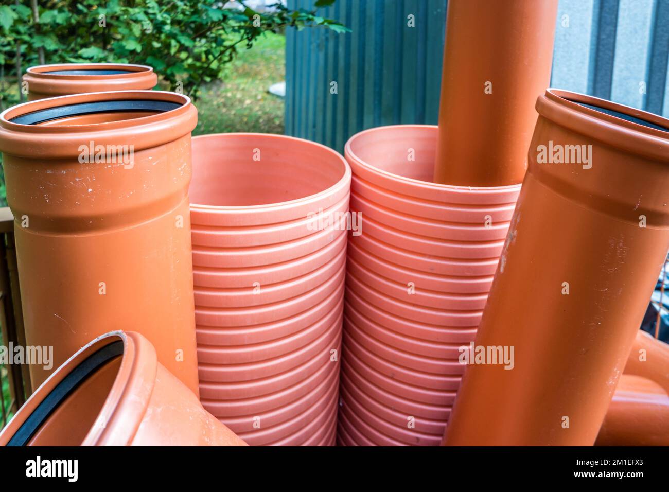 Installing new sewer pipes hi-res stock photography and images - Alamy