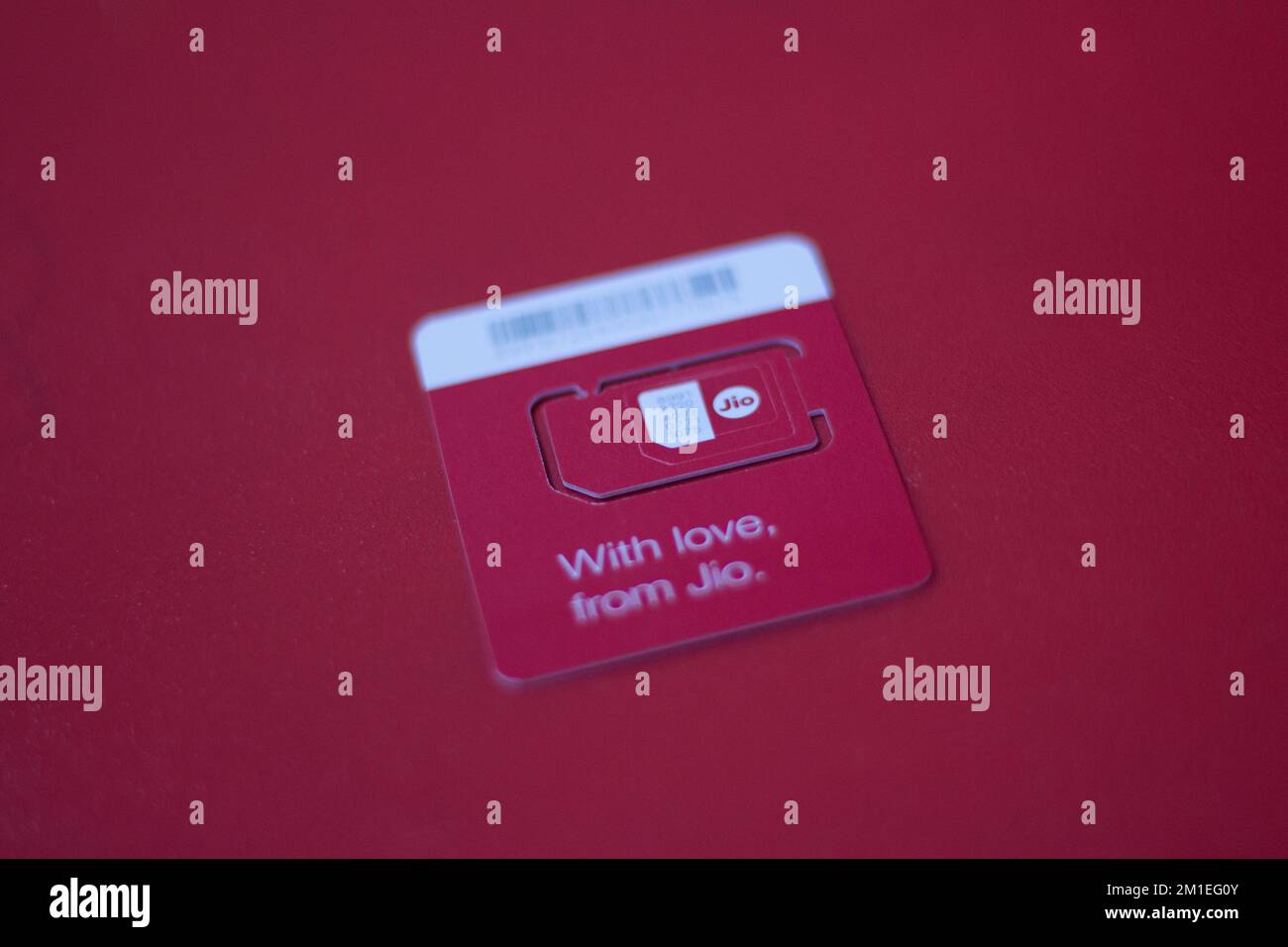 Delhi, India - Jio SIM With Every JioFi or 4G Smartphone Background for ...