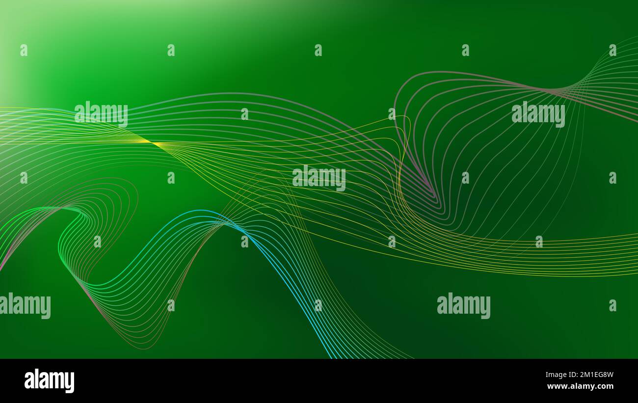 Abstract Green Wallpaper