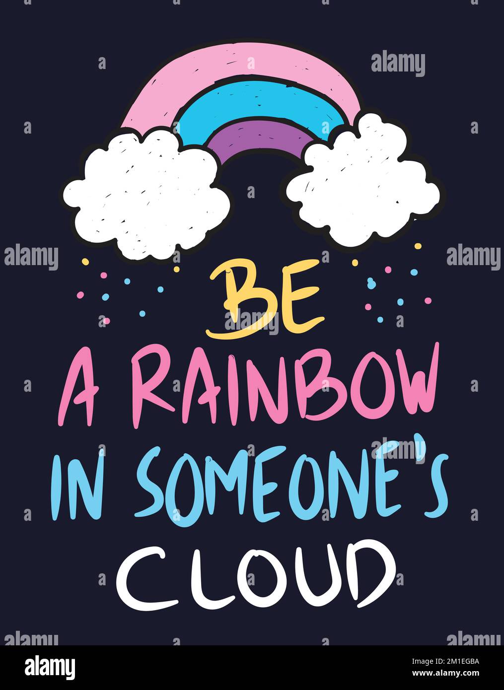 Rainbow t shirt Stock Vector Images - Alamy