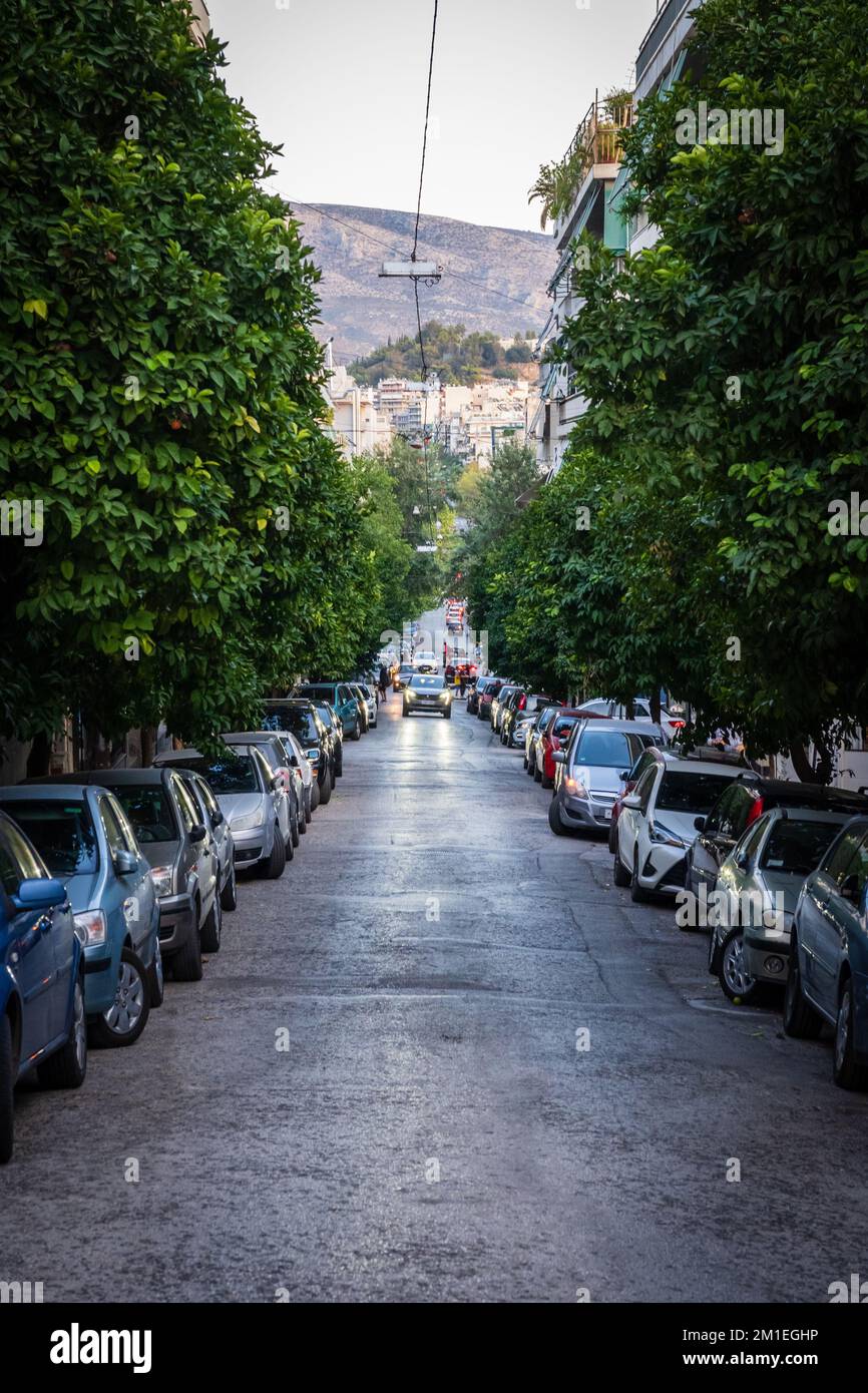 Old cars athens hi-res stock photography and images - Alamy