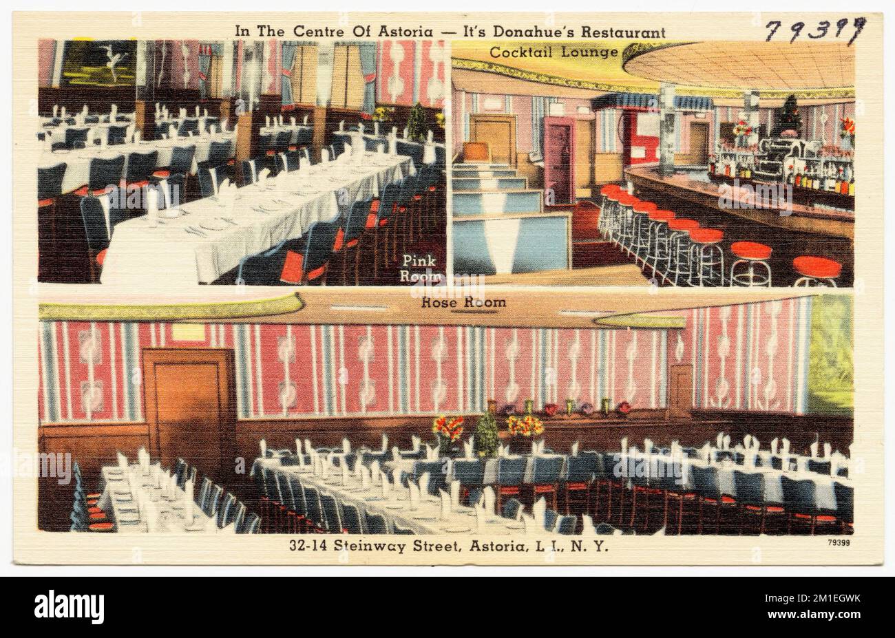 In the center of Astoria -- it's Donahue's Restaurant, 32-14 Steinway ...