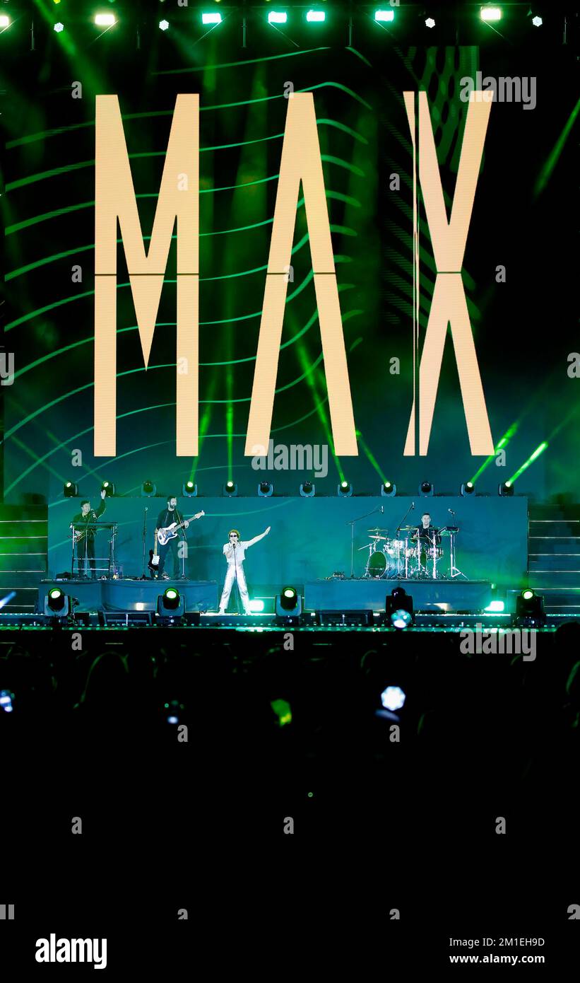 MAX, Oct 7, 2022 : American singer MAX performs during the-K Concert ...
