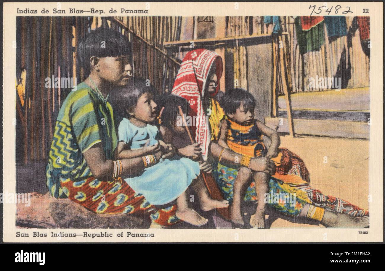 Indias de San Blas - Rep. de Panama - Indians of San Blas - Rep. of ...
