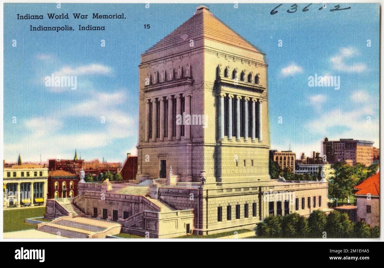 Indiana World War Memorial, Indianapolis, Indiana , Monuments ...