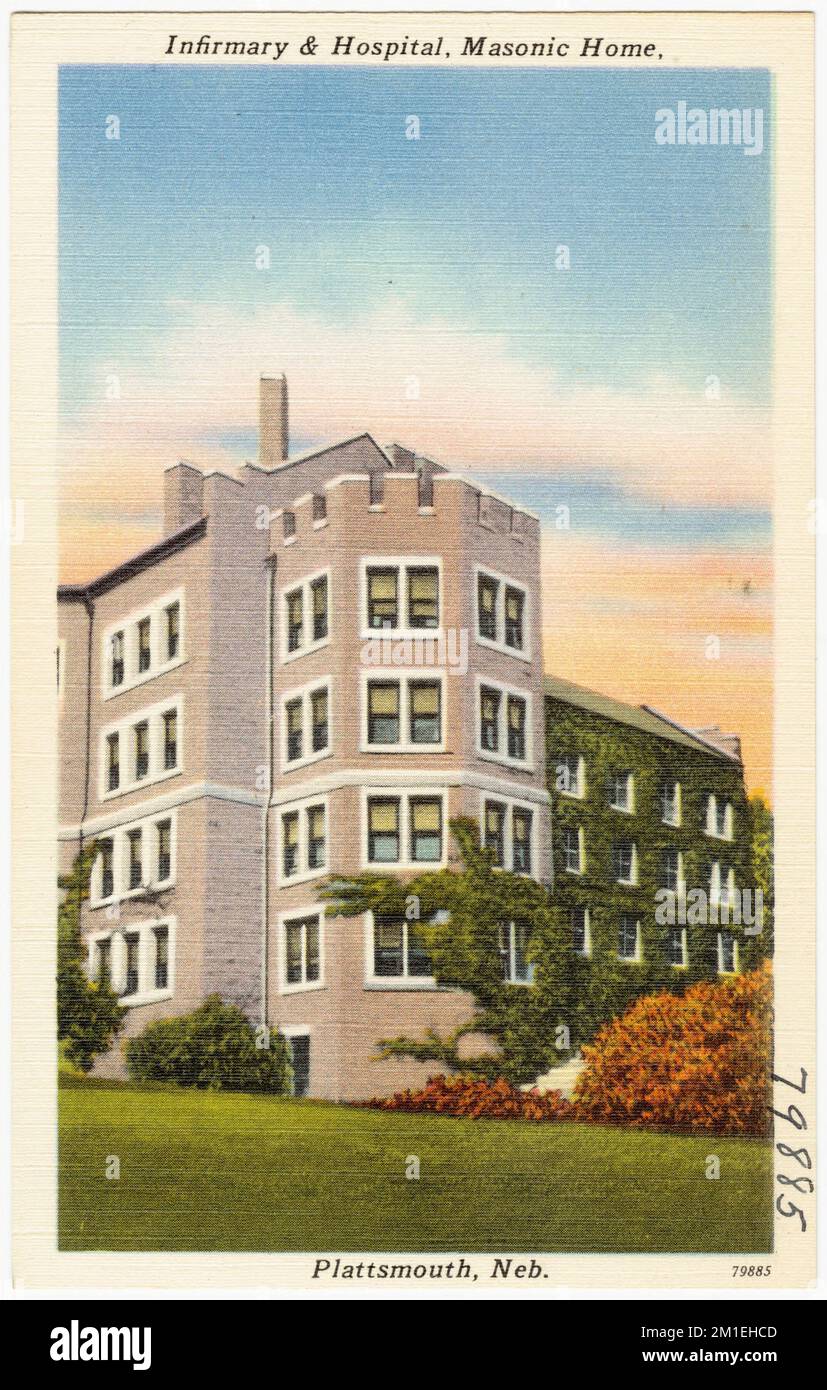 Infirmary & Hospital, Masonic Home, Plattsmouth, Neb. , Hospitals ...