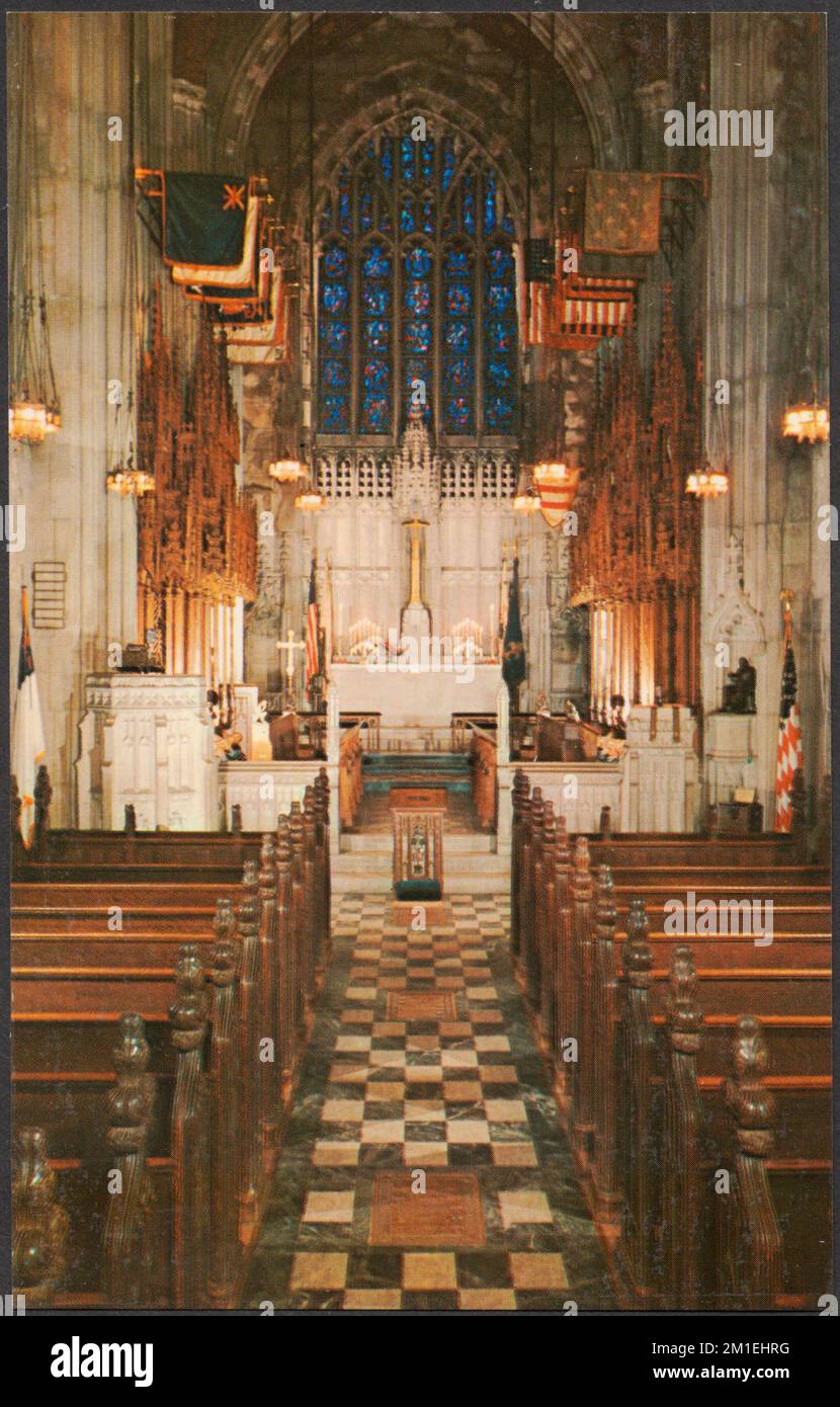 Interior, Washington Memorial Chapel, Valley Forge, Pa. , Churches ...