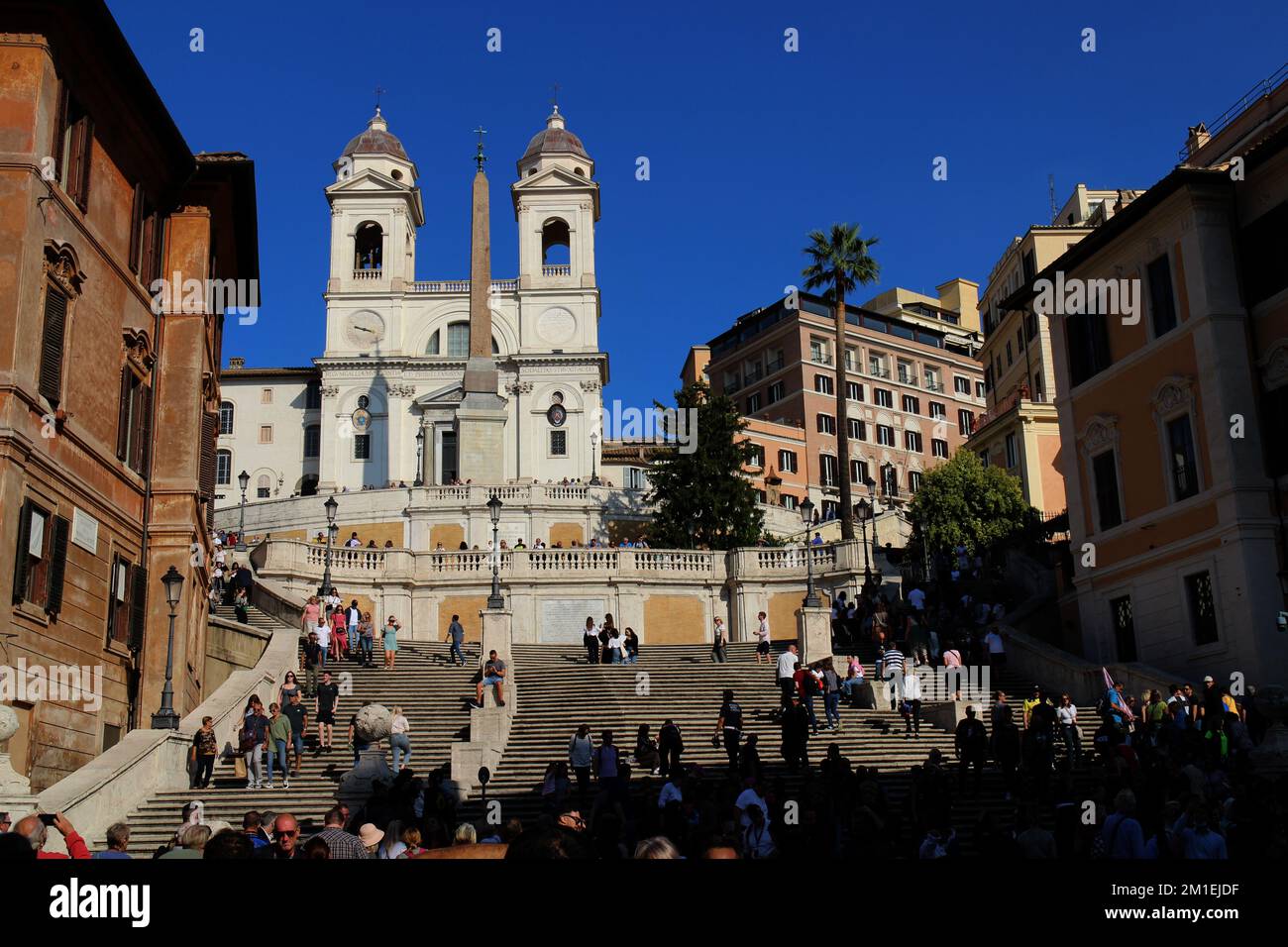 A beautiful area and the steps and church were really hi-res stock ...