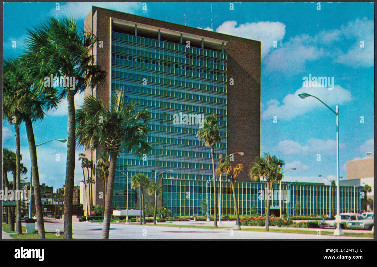 Jacksonville, Fla. , City & town halls, Tichnor Brothers Collection ...