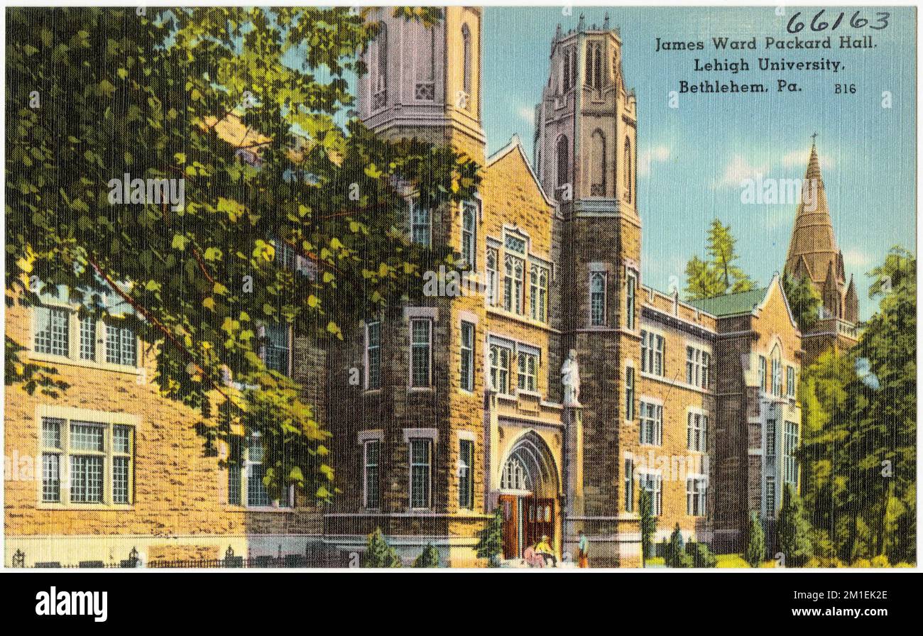 James Ward Packard Hall, Lehigh University, Bethlehem, Pa ...