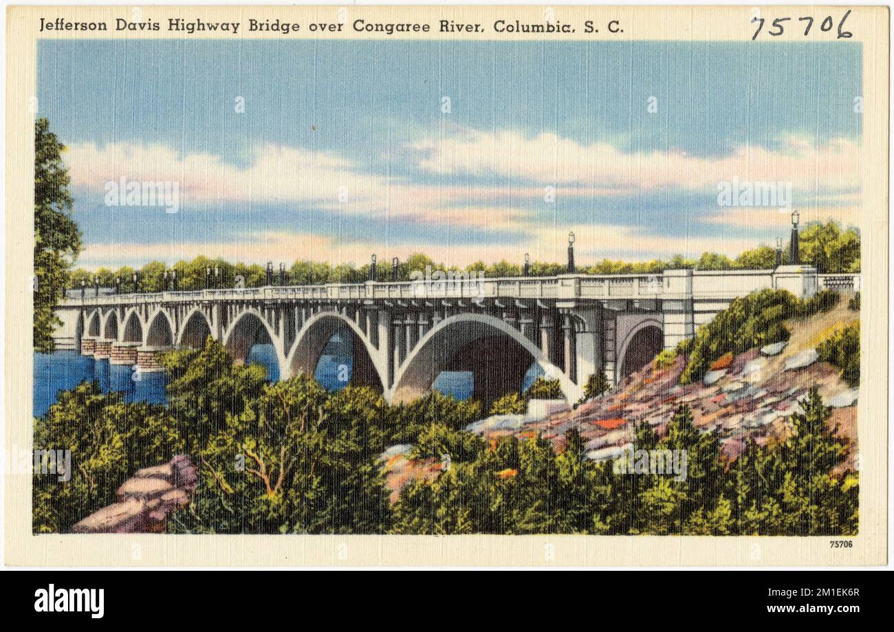 Congaree river bridges hi-res stock photography and images - Alamy