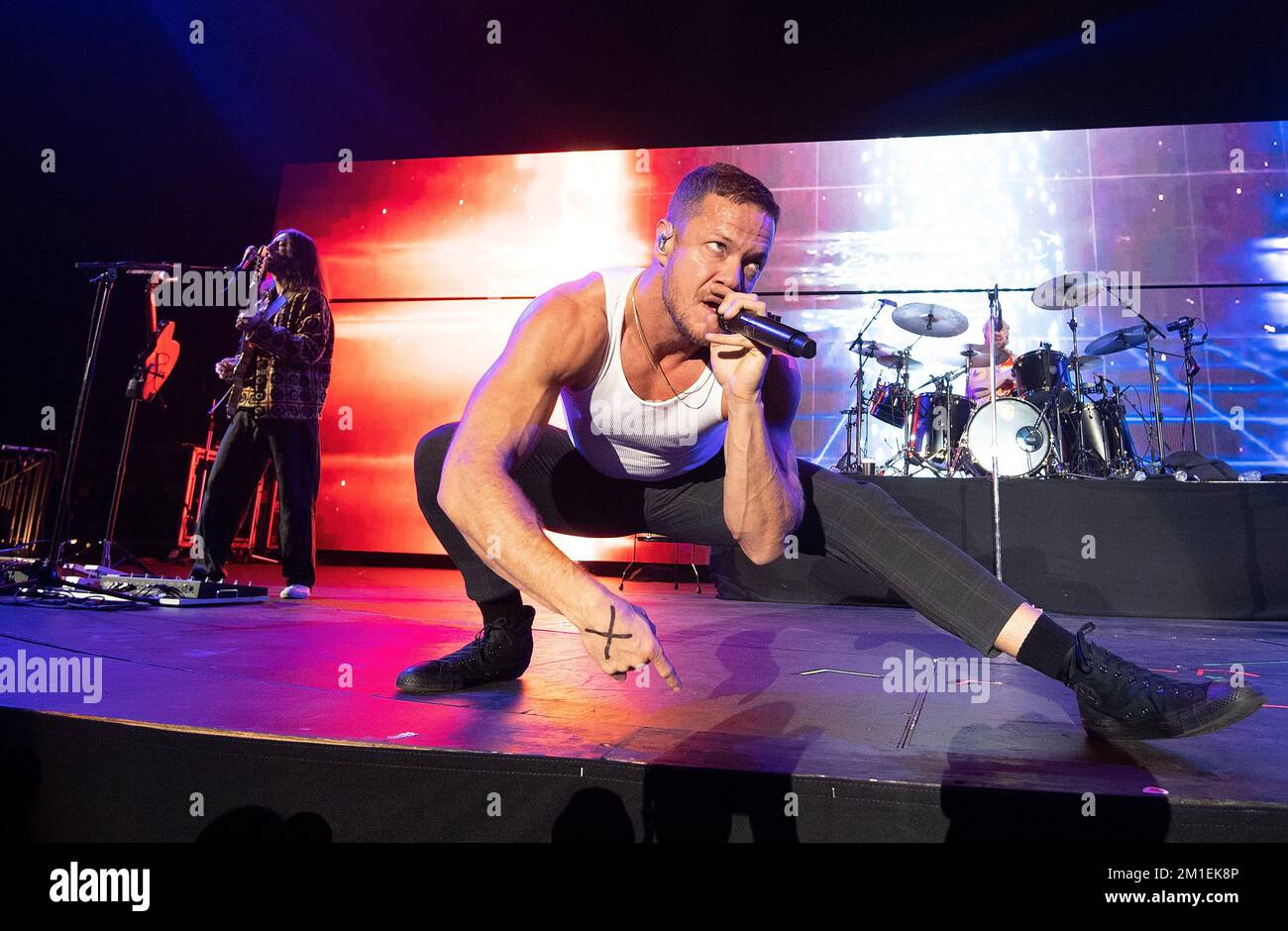 Imagine Dragons - Dan Reynolds performs onstage during Audacy's "KROQ ...