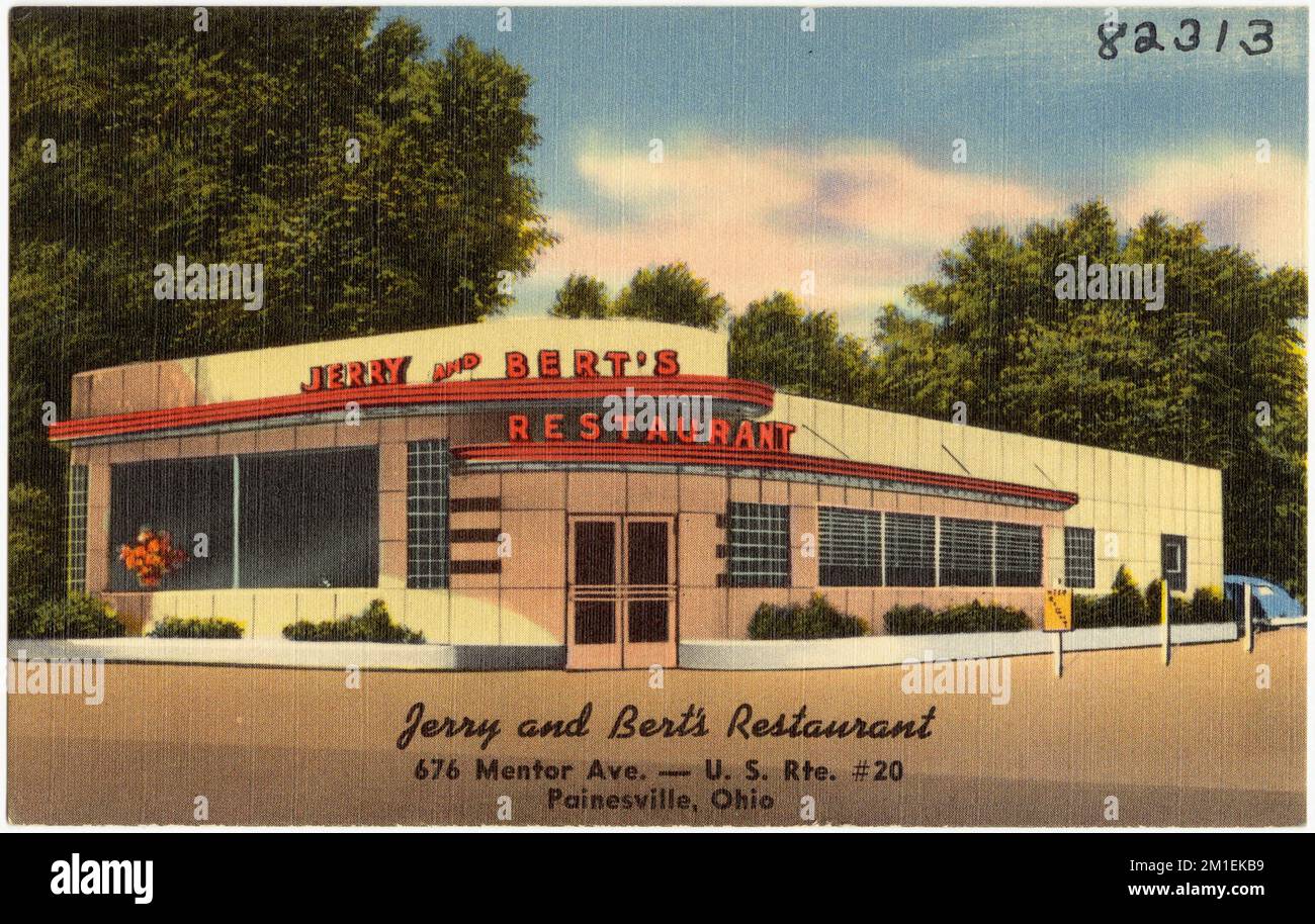 Jerry and Bert's Restaurant, 676 Mentor Ave. -- U.S. Rte. #20 ...