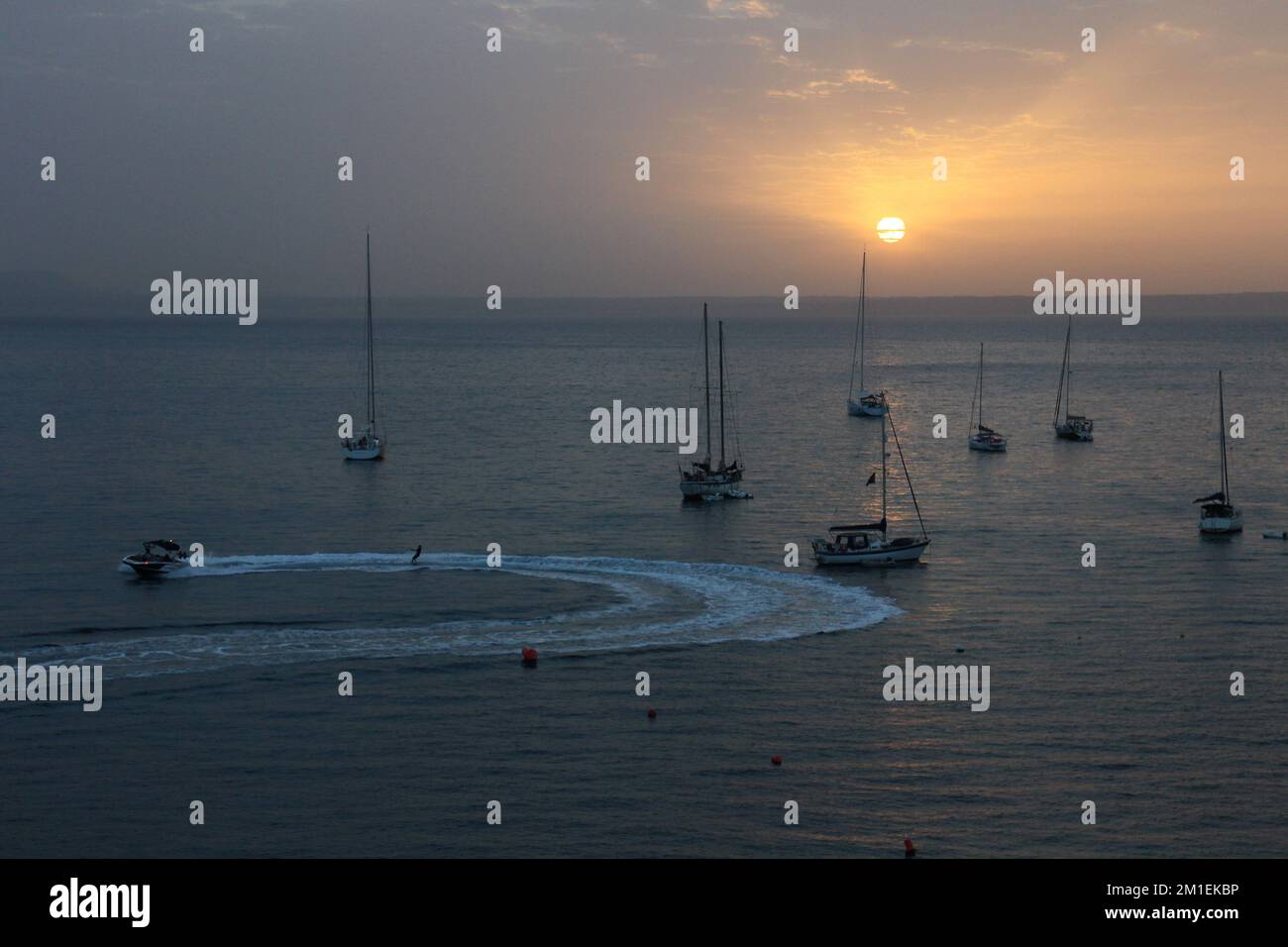 Palma nova was developed in the 1960s hi-res stock photography and ...