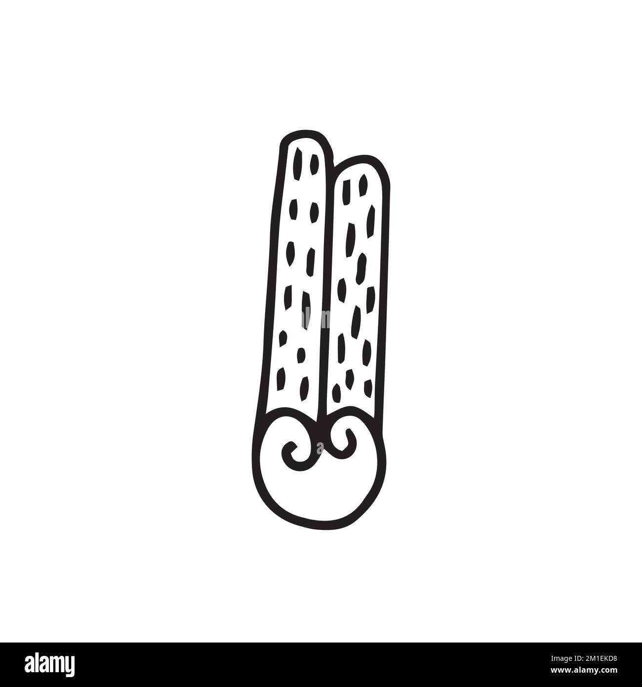 Aromatic stick doodle icon Cut Out Stock Images & Pictures - Alamy