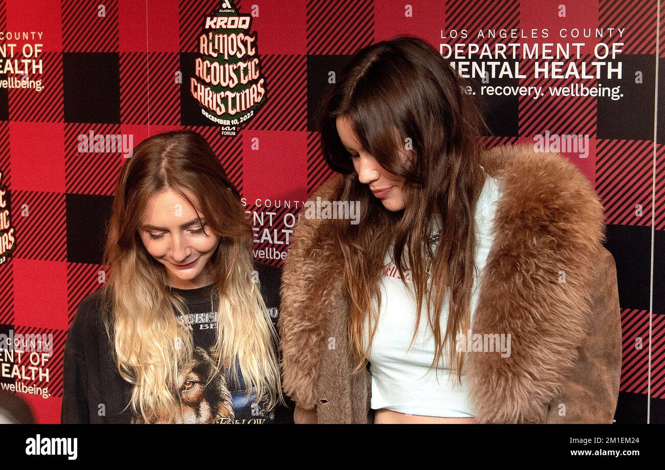 Wet Leg - Hester Chambers and Rhian Teasdale attend Audacy's "KROQ ...