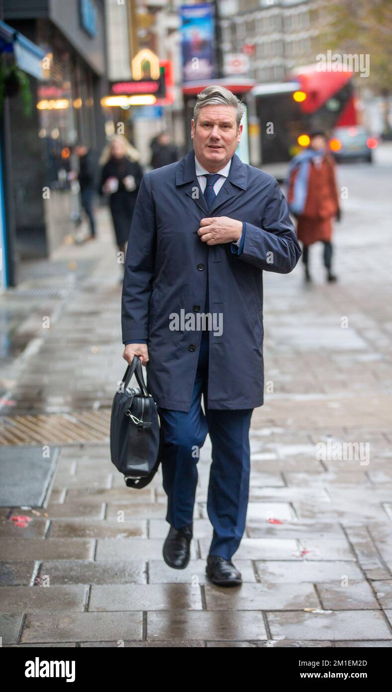 London, England, UK. 12th Dec, 2022. Labour Party leader KEIR STARMER ...