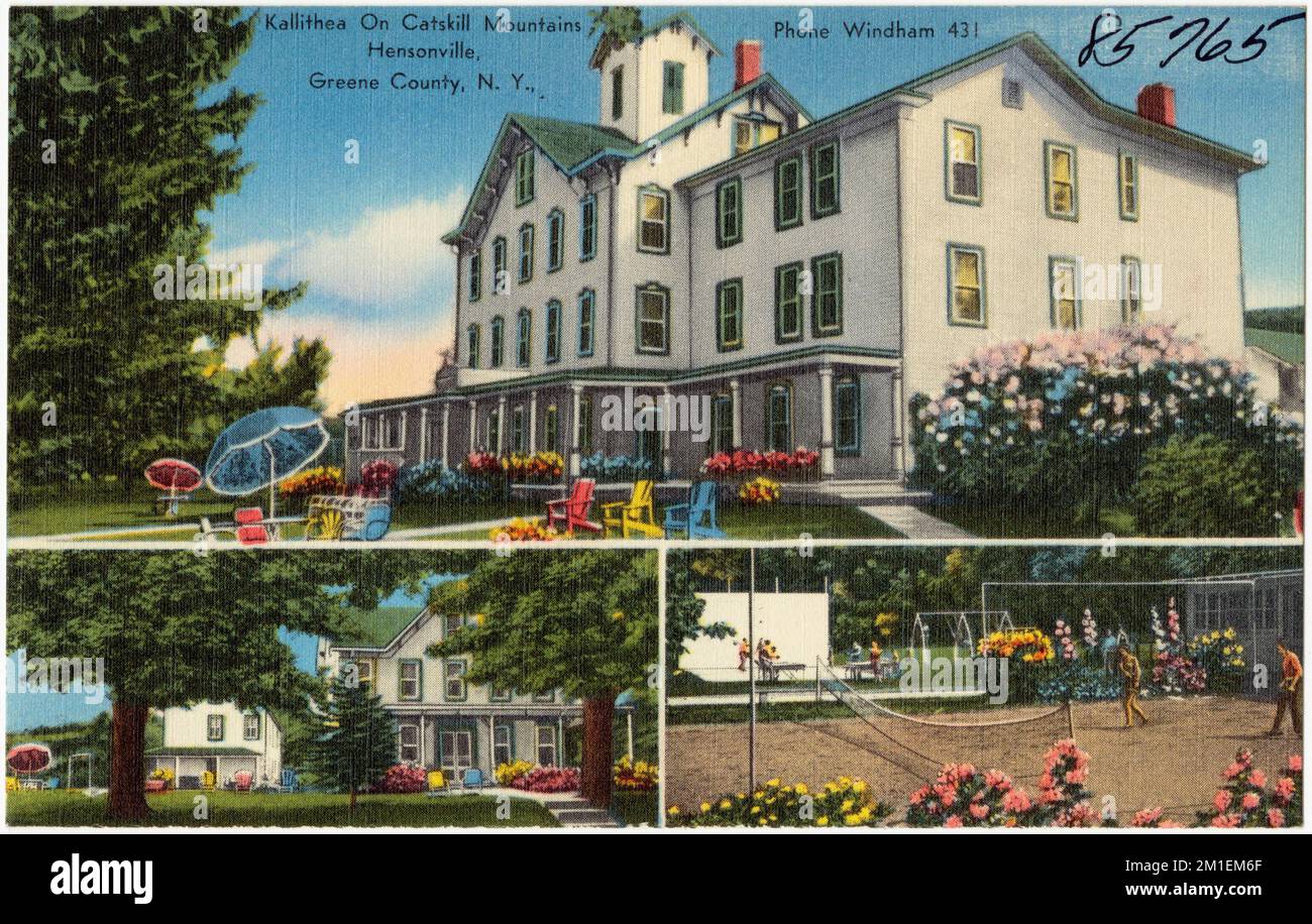 Kallithea on Catskill Mountains, Hensonville, Greene County, N. Y ...