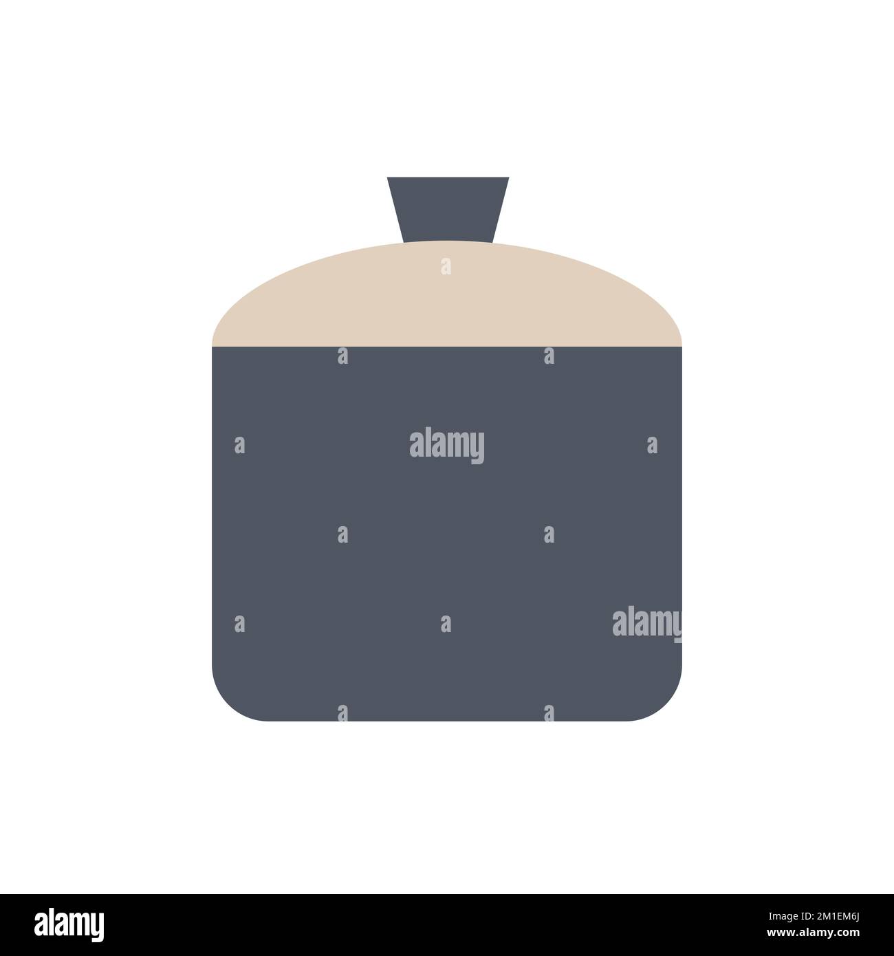 Vector kitchen pot isolated Stock Vector Image & Art - Alamy