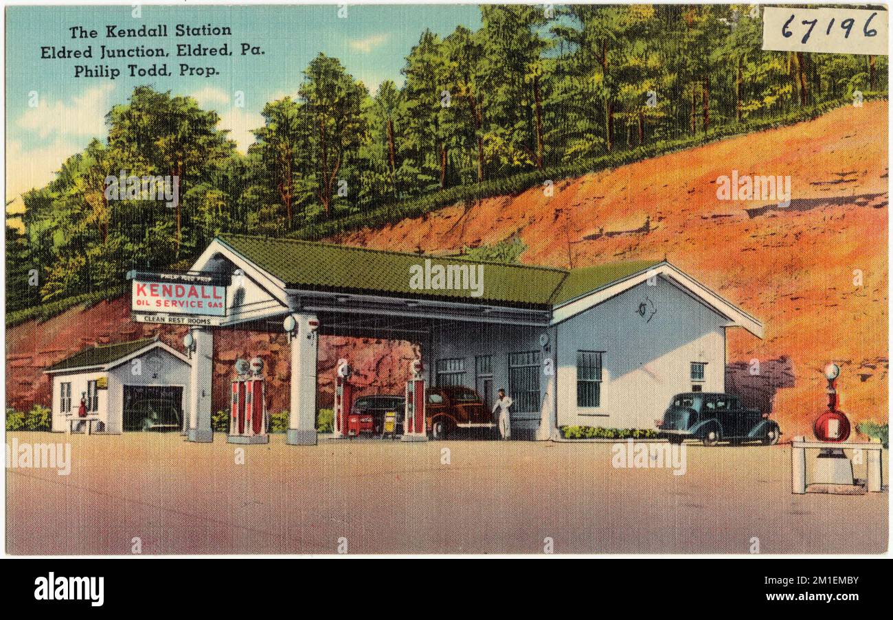 The Kendall Station, Eldred Junction, Eldred, Pa., Philip Todd, Prop ...