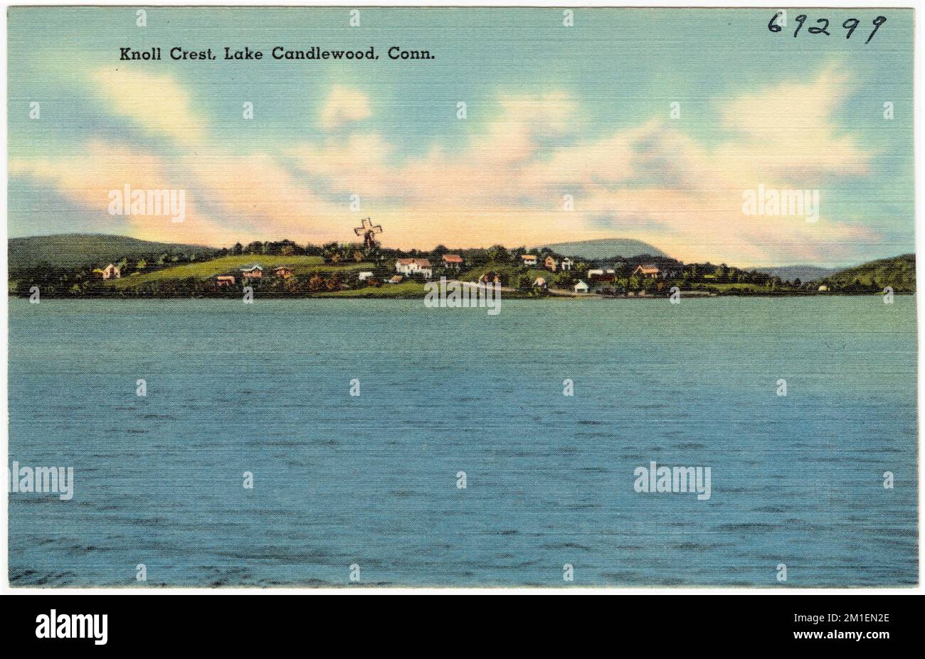 Knoll Crest, Lake Candlewood, Conn. , Lakes & ponds, Tichnor Brothers ...