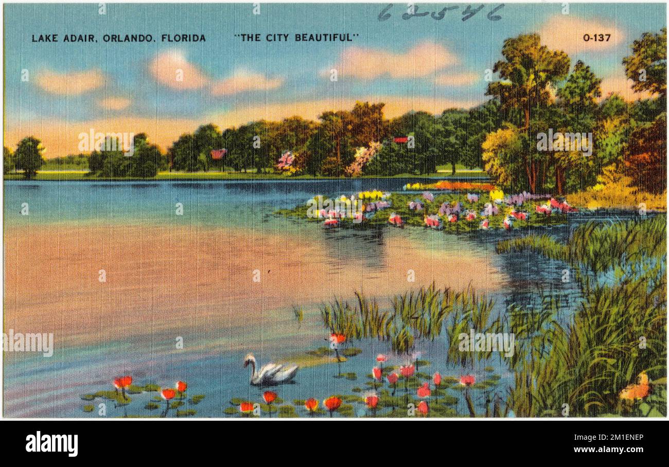 Lake Adair, Orlando, Florida, 'the city beautiful' , Lakes & ponds ...