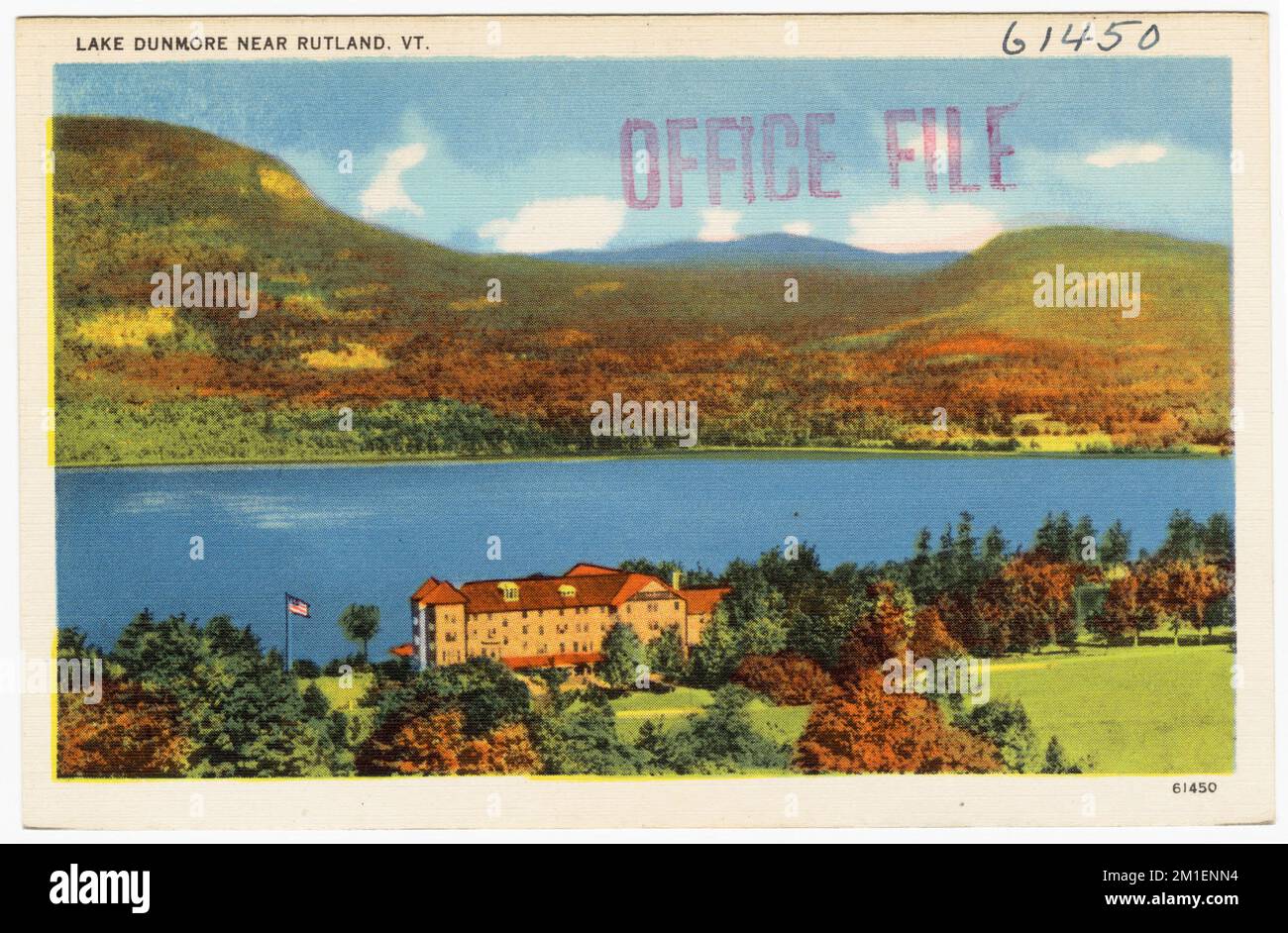 Lake Dunmore near Rutland Vt. , Lakes & ponds, Tichnor Brothers ...