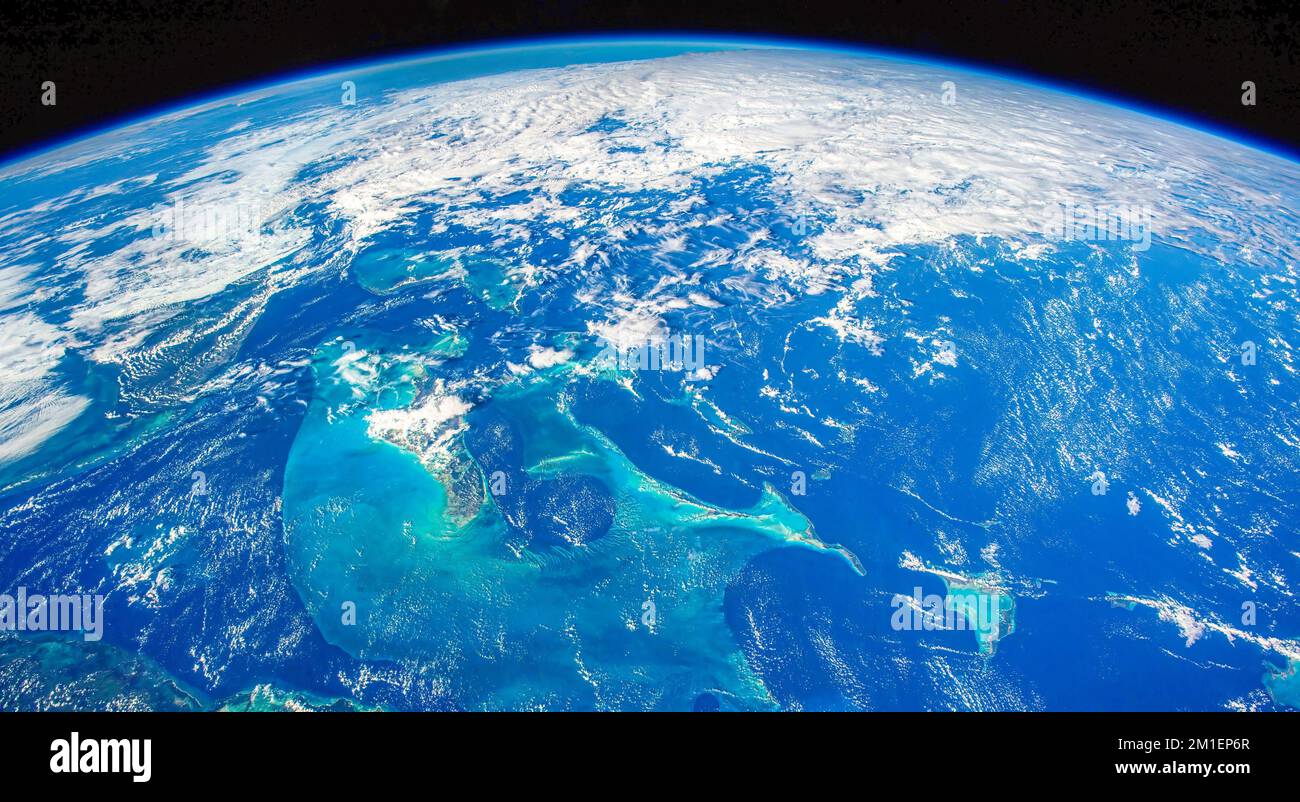 Satellite view caribbean hi-res stock photography and images - Alamy