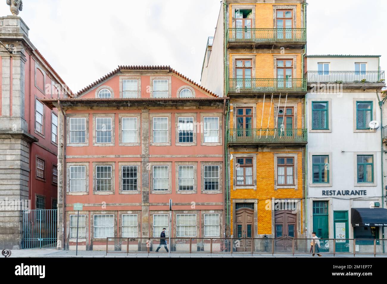 Porto, Portugal - October 23, 2020: architecture detail of typical ...
