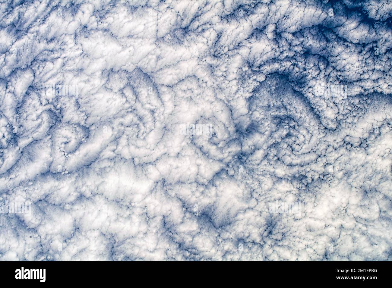 Curious cloud formation. Planet Earth weather Stock Photo - Alamy