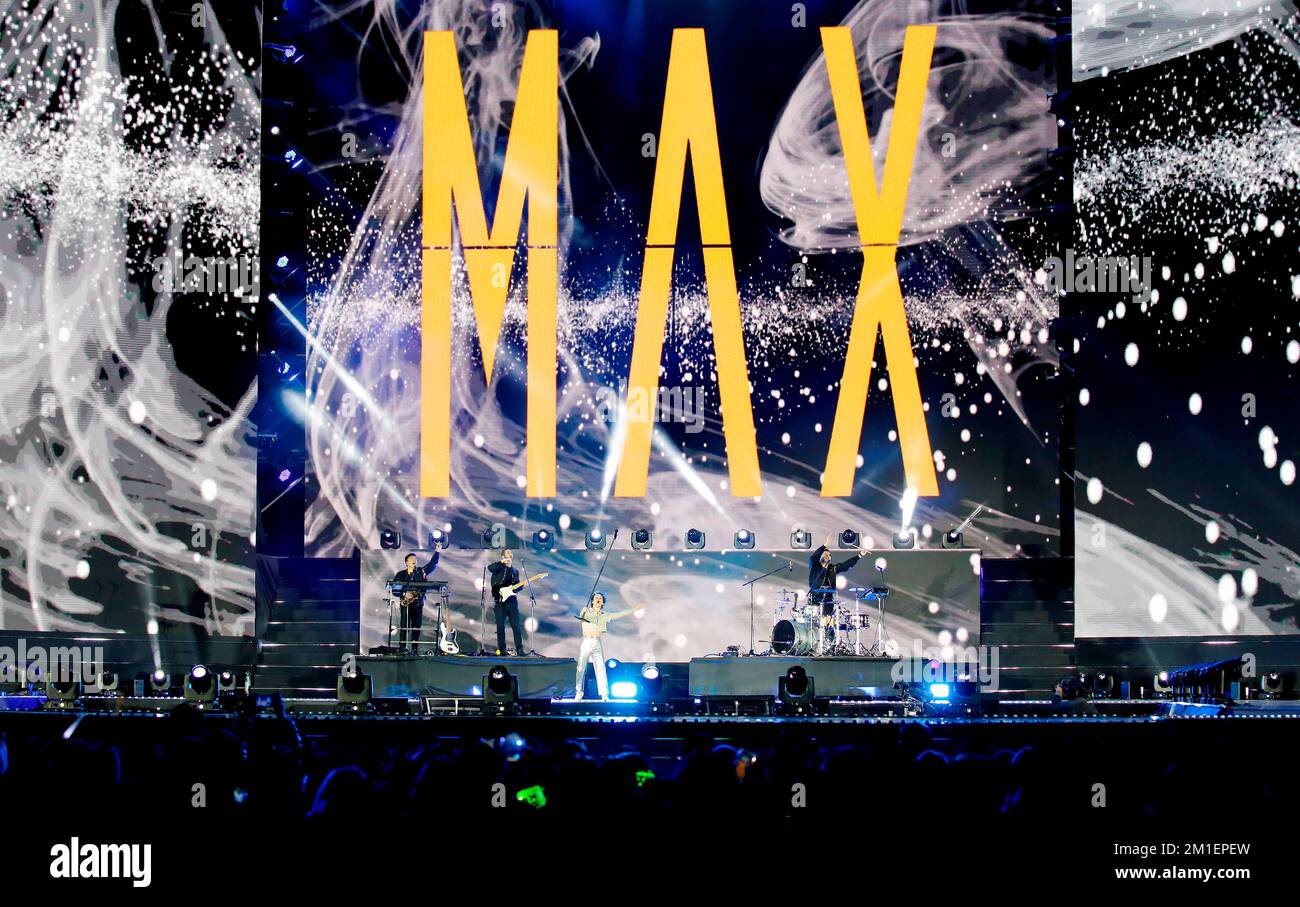 MAX, Oct 7, 2022 : American singer MAX performs during the-K Concert ...