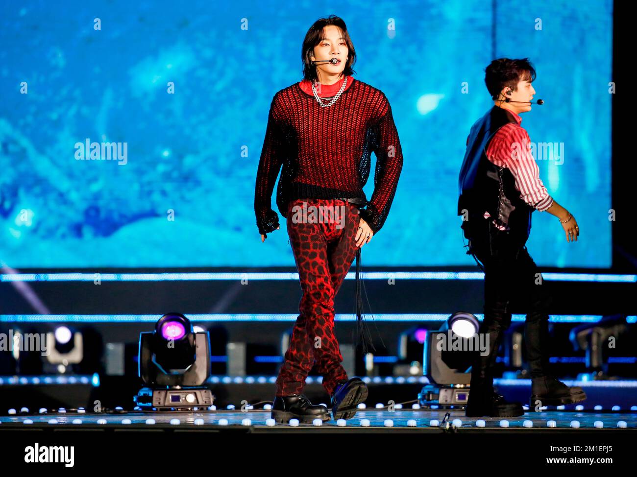 MCND, Oct 7, 2022 : K-pop boy band MCND performs during the-K Concert ...