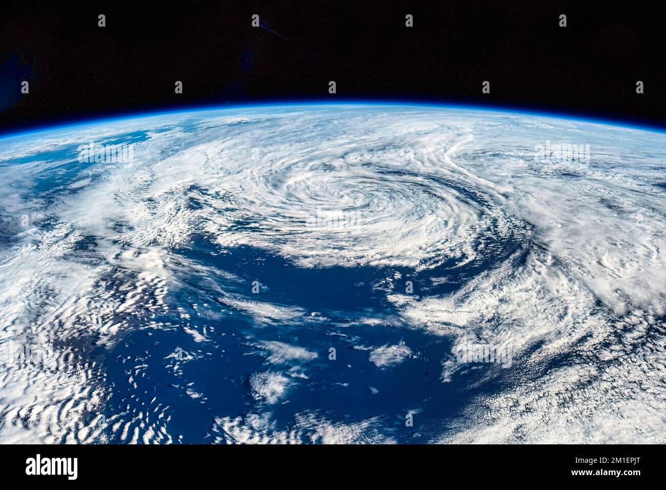 Curious cloud formation. Planet Earth weather Stock Photo - Alamy