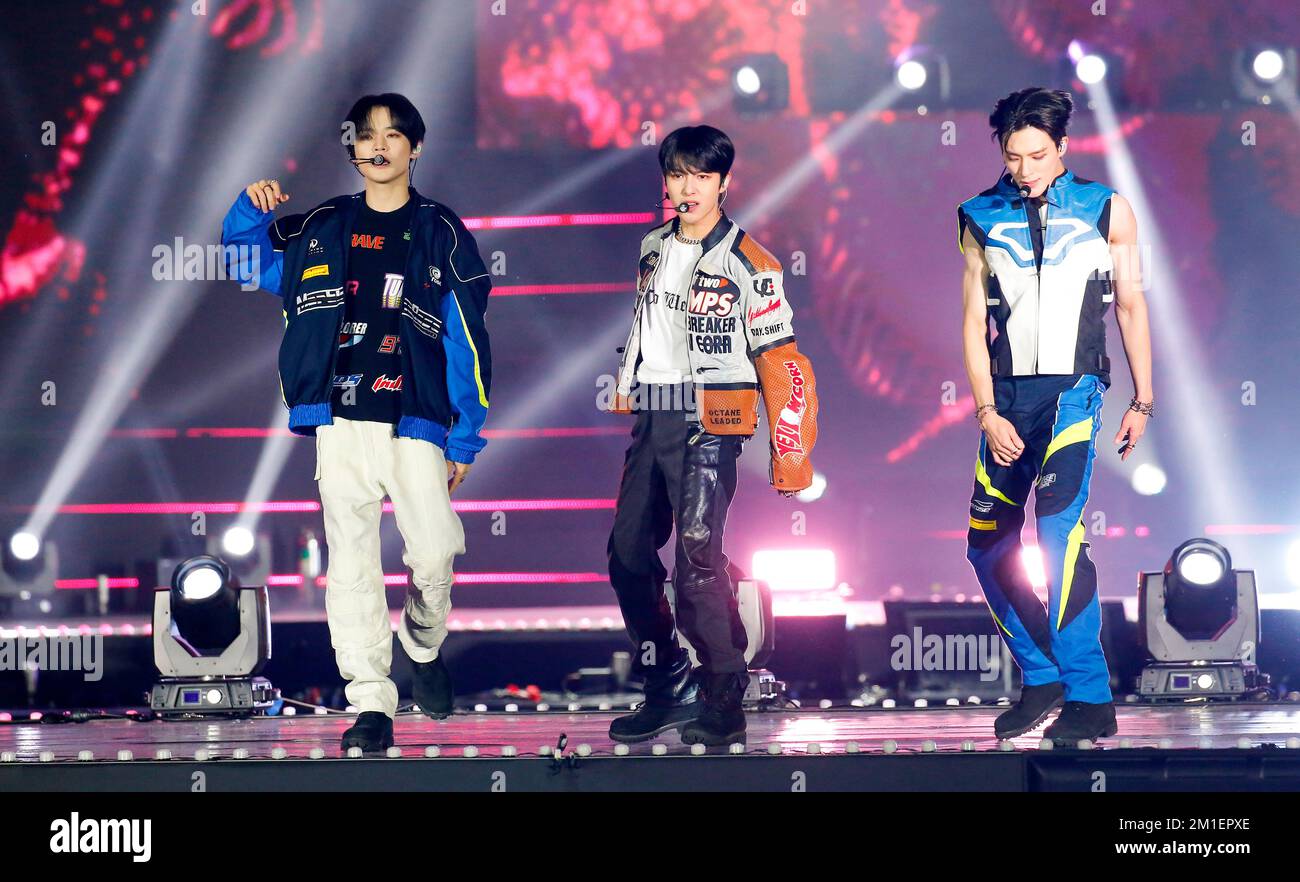 NCT Dream, Oct 7, 2022 : K-pop boy band NCT Dream performs during the-K ...