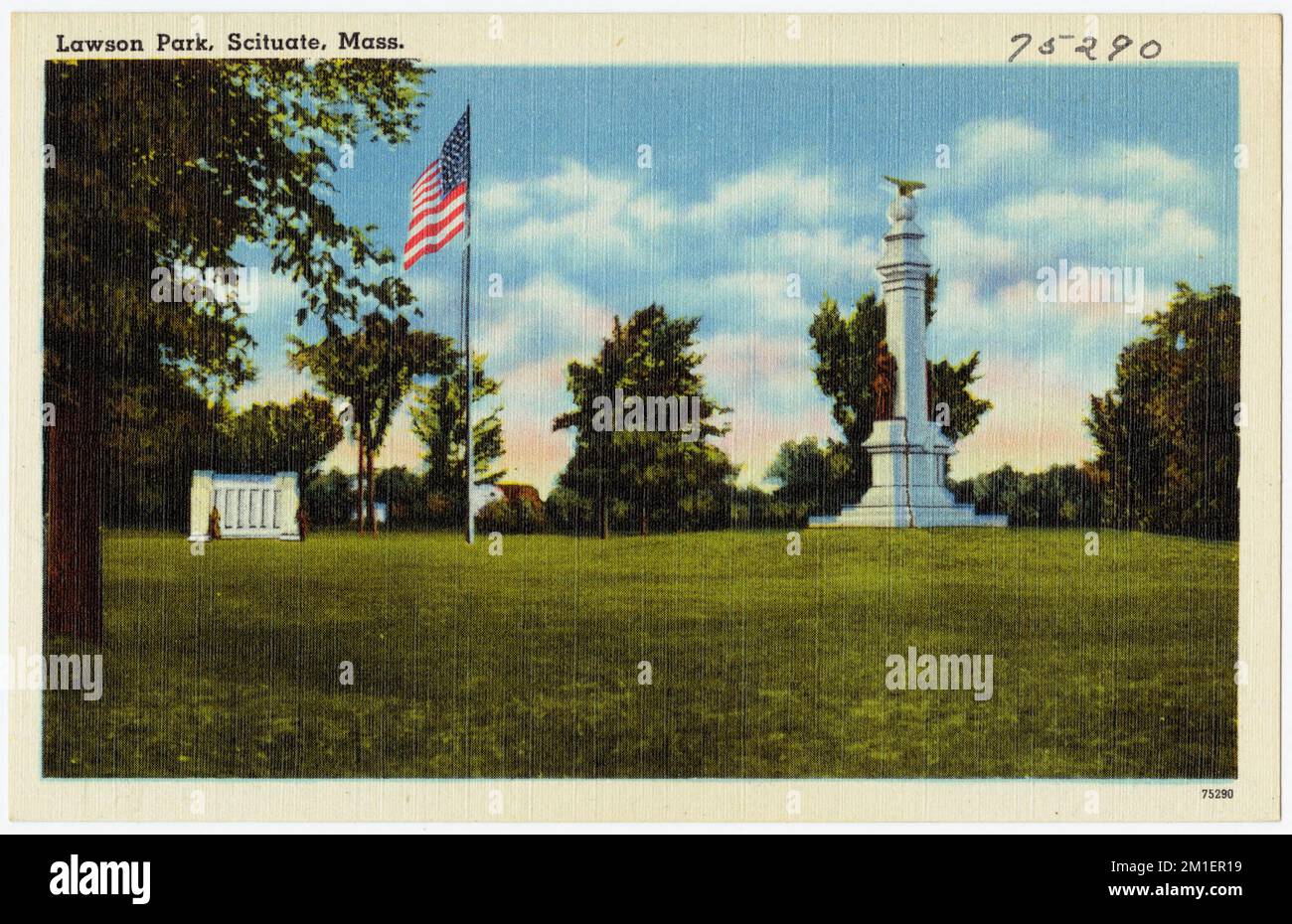 Lawson Park, Scituate, Mass. , Parks, Tichnor Brothers Collection ...