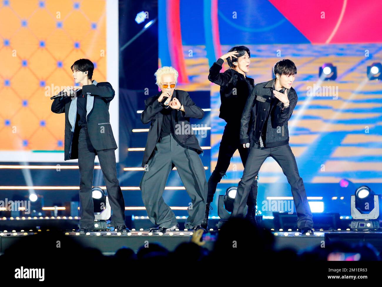 Winner, Oct 7, 2022 : K-pop boy group Winner performs during the-K ...