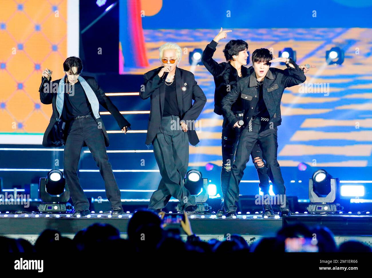 Winner, Oct 7, 2022 : K-pop boy group Winner performs during the-K ...