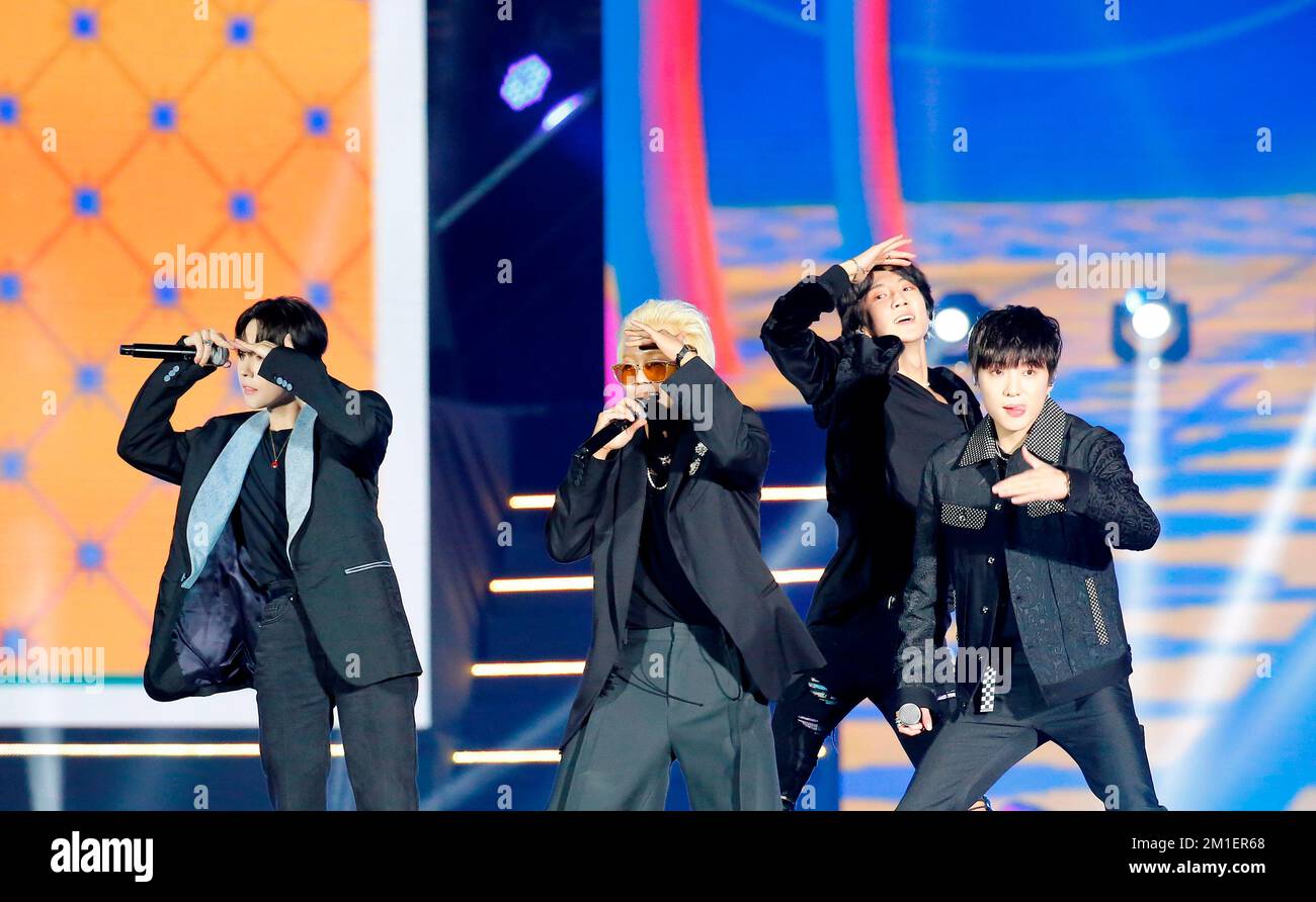 Winner, Oct 7, 2022 : K-pop boy group Winner performs during the-K ...