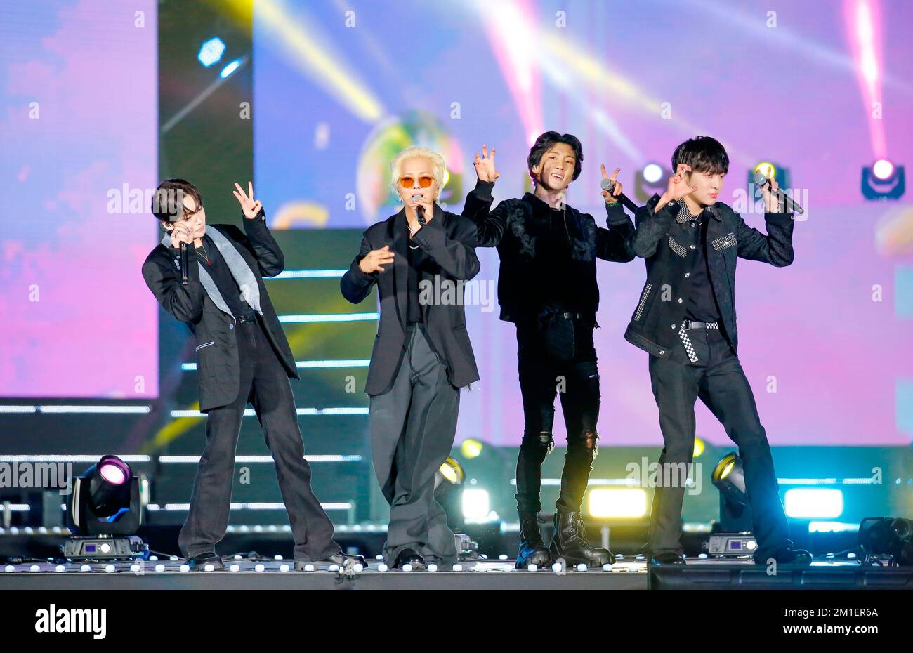 Winner, Oct 7, 2022 : K-pop boy group Winner performs during the-K ...