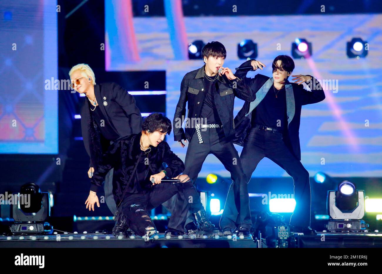 Winner, Oct 7, 2022 : K-pop boy group Winner performs during the-K ...