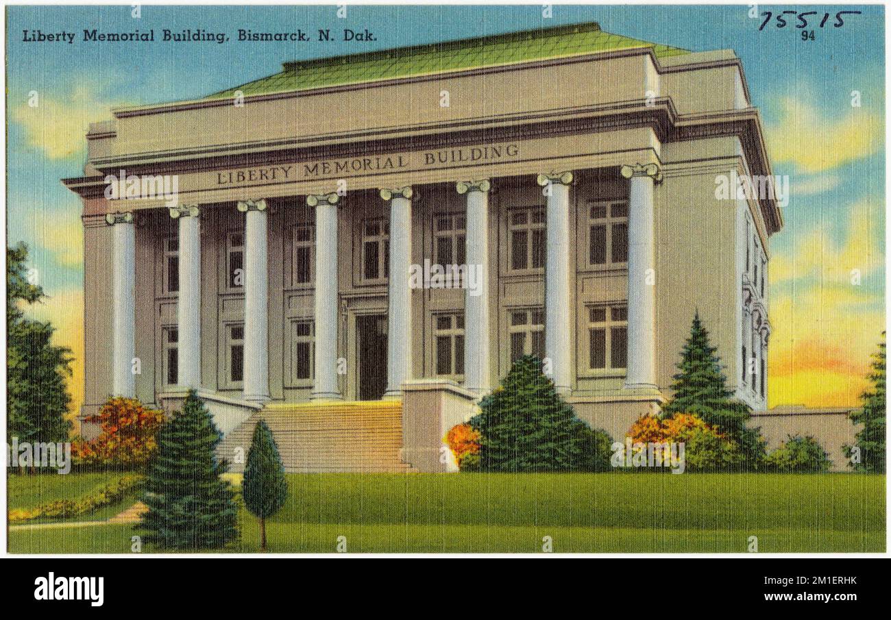 Liberty Memorial Building, Bismarck, N. Dak. , Government facilities ...