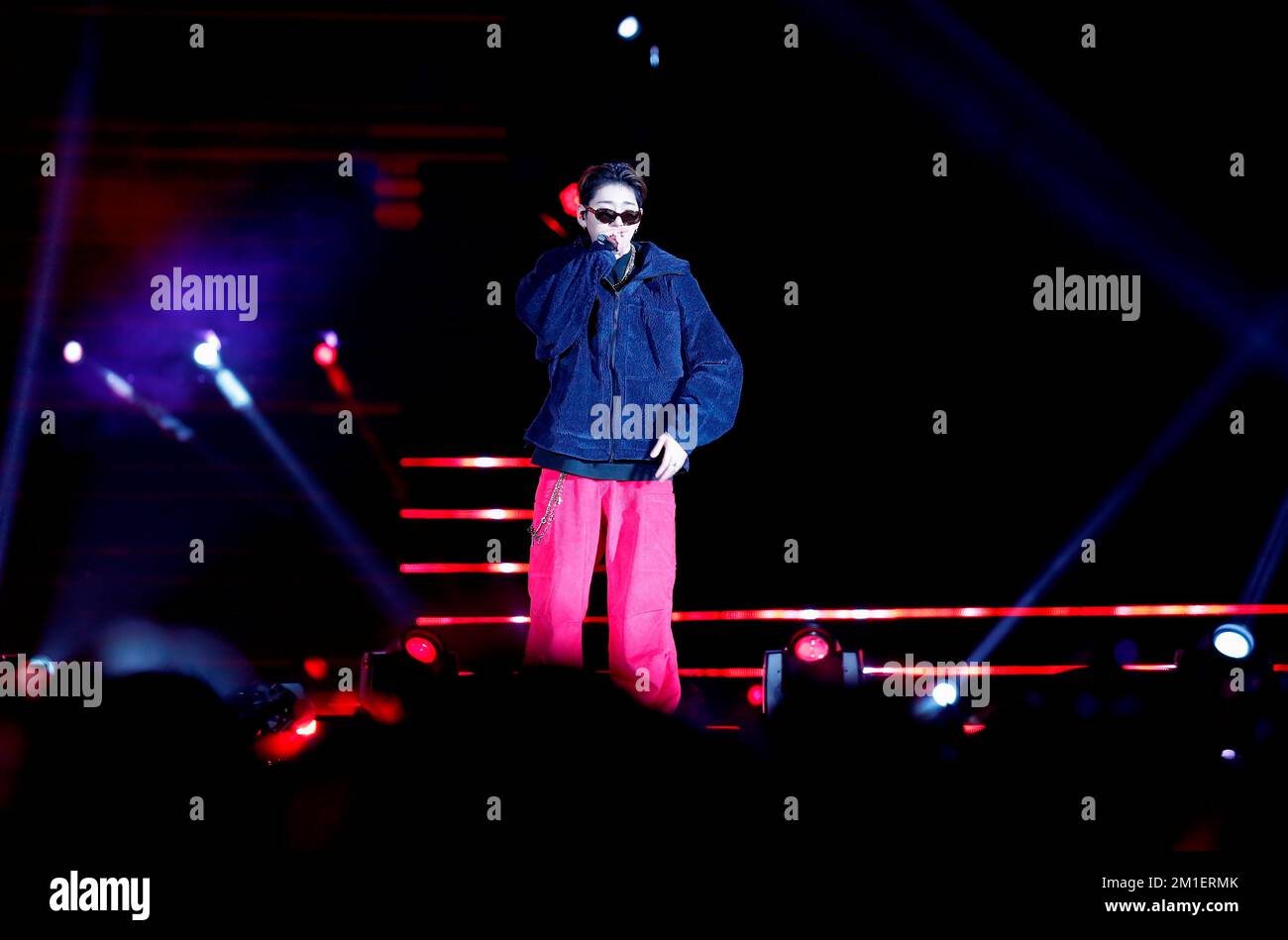 ZICO (Block B), Oct 7, 2022 : K-pop rapper ZICO performs during the-K ...