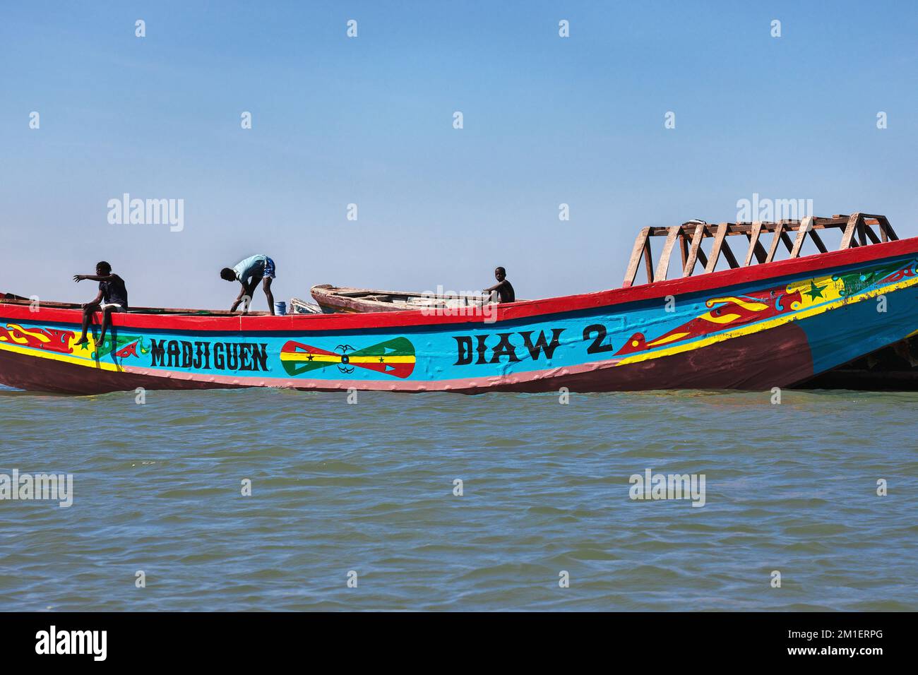 Casamance river, Ziguinchor Region, Senegal, West Africa Stock Photo ...