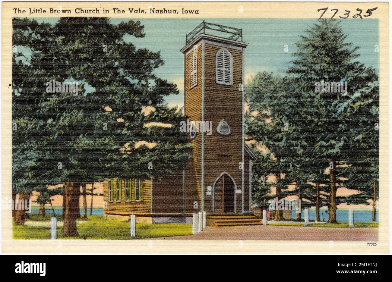 Little brown church in the vale hi-res stock photography and images - Alamy