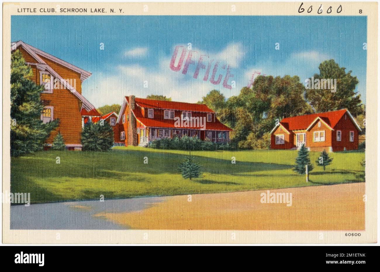 Little Club, Schroon Lake, N. Y. , Tichnor Brothers Collection ...